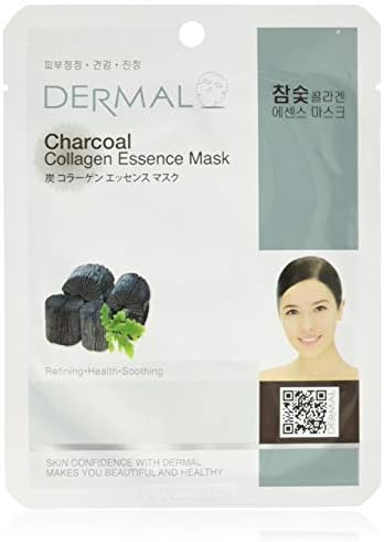 Amazon.com : DERMAL Aloe Collagen Essence Facial Mask Sheet 23g Pack of ...