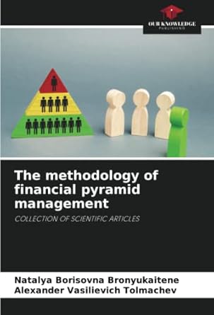 The methodology of financial pyramid management: COLLECTION OF ...