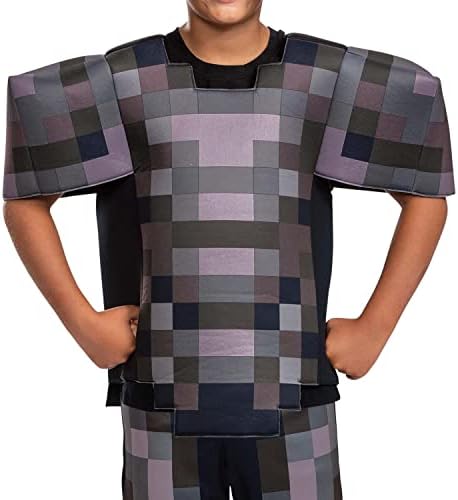 Amazon.com: Minecraft Costume, Official Nether Armor Outfit for Kids ...