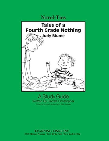 Tales of a Fourth Grade Nothing: Novel-Ties Study Guide: Judy Blume ...