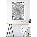 Amazon.com: Trends International Zebra Stripe Optical Illusion Wall ...