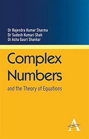 Buy Complex Numbers and the Theory of Equations Book Online at Low ...