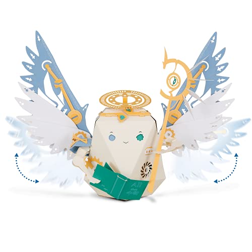 Snapklik.com : ROBOTRY Moving Paper Robot Kit - Angelic Math Teacher