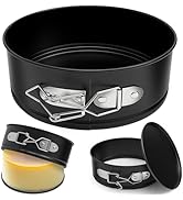 Amazon.com: ZeroPone 10 Inch Springform Pan with Removable Bottom, Non ...