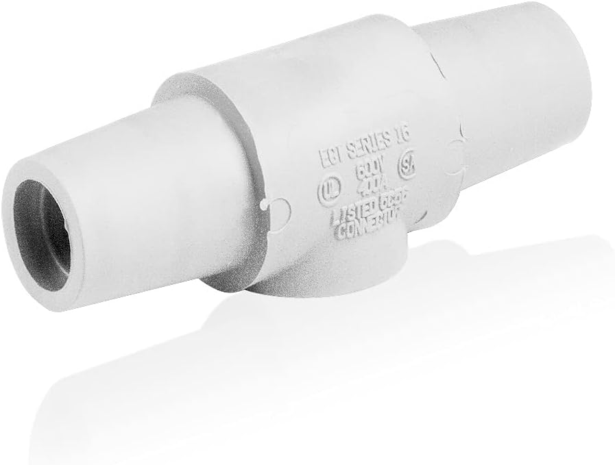 Leviton 16A24-UW 16 Series Taper Nose Cam-Type Adapter, Multi-Way ...