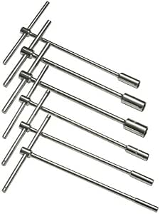 Amazon.com: Pit Posse Sliding T-Handle Wrench Tools (Set of 6) : Sports ...