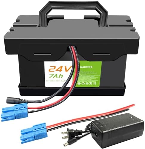 Amazon.com: CWUU 24V 12AH Premium Lithium Battery Pack for Electric ...