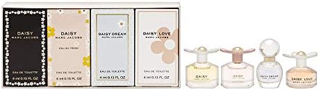 Amazon.com : Marc Jacobs 4 Pieces for Women Mini Gift Set, 0.52 Ounce ...