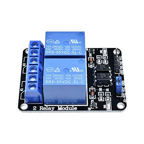 3NH® 1X(1Pcs 12V 2 Channel Relay Module Shield for Arduino Arm Pic Avr ...