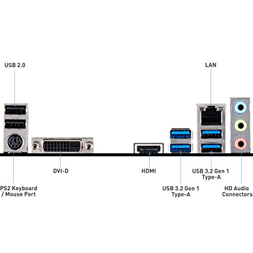 MSI B460M-A PRO mATX Motherboard – LGA 1200, Supports 10th Gen Intel ...