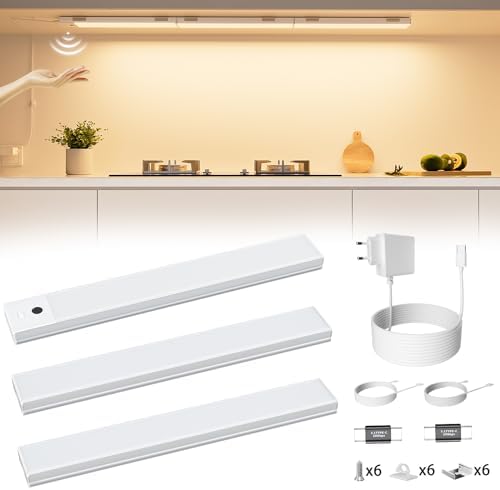 Led Sottopensile Cucina Splicable,Senza Tocco Dimmerabile Luce Led ...