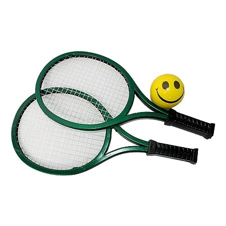 ARK Kids Playing Tennis Racket with Soft Ball Game Set : Amazon.in ...