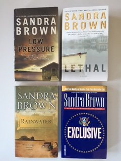 Sandra Brown (4 Book Set) Low Pressure; Lethal; Rainwater; Exculsive ...