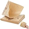 100 Feuilles Sacs à Hamburgers en Papier, 15 x 15 cm Sachet Sandwich ...