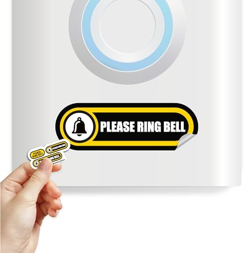 Amazon.com: Tiny Please Ring Bell Sign | 3 Sizes Please Ring Bell ...