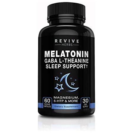 Amazon.com: Melatonin, GABA, L-Theanine - for Occasional Sleeplessness ...