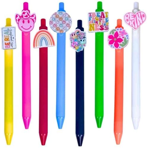 Amazon.com : YJ PREMIUMS 8 PC Cute Pens Aesthetic Kawaii Cute Pen ...