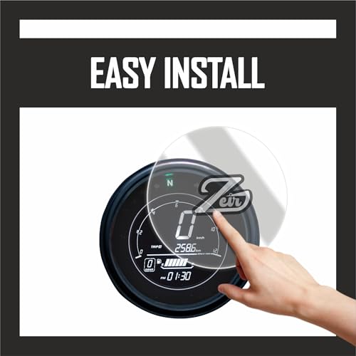 ZEIR Screen Protector FILM For JAWA 42 & 42 FJ | Soft Flexible Thin TPU ...