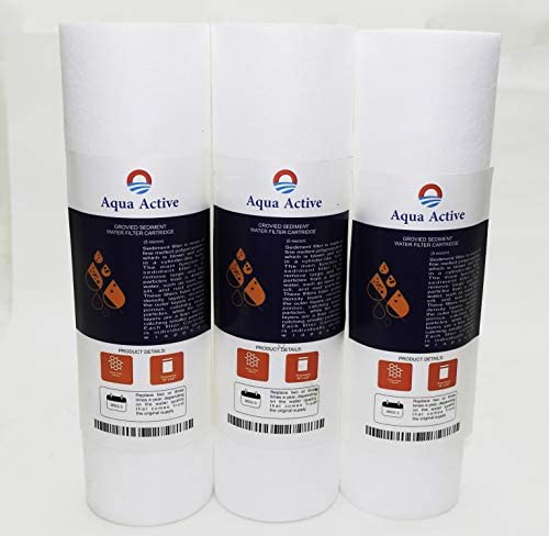 Aqua Active Ro Silver PP Spun Pre Filter 10 x 2.5 inch, Suitable All RO ...