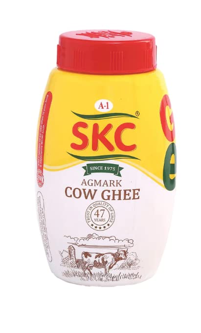 A1 SKC Ghee | Pure Cow Ghee (500ml) | Traditionally made | Preservative ...