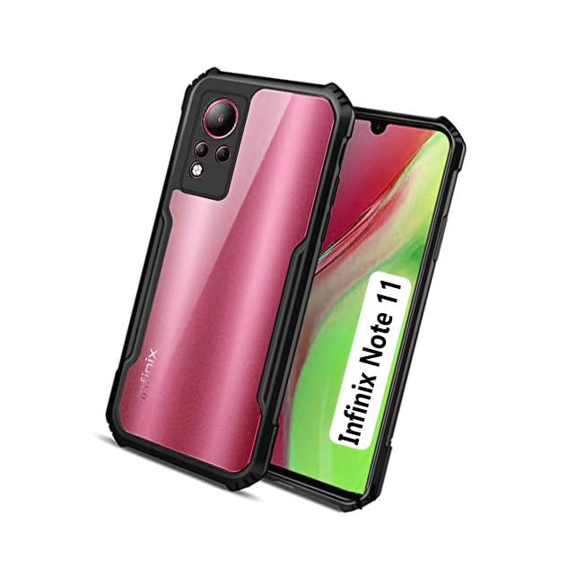 COBERTA Back Cover for Infinix Note 11 Back Cover Case - Black ...