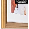 Amazon.com - ArtToFrames 16x20 inch Muted Gold Glow Picture Frame ...
