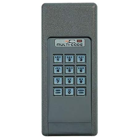 Amazon.com: Gate Keypad Wireless Keypad Linear Multicode Compatible 300MHz GTO Mighty Mule ...