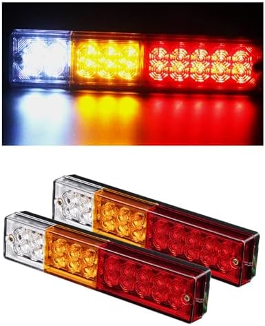 Amazon.com: KAX 20 LED Truck Trailer Tail Light Turn Signal Light Stop ...