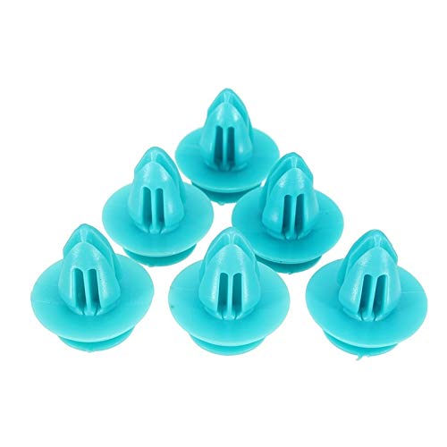 AutoE 50pcs for Fender Push Type Rivets Auto Fastener Clips Blue ...