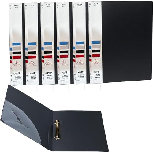 NSSP 2D Ring Binder File| Durable Polyethylene File Folder Document for ...