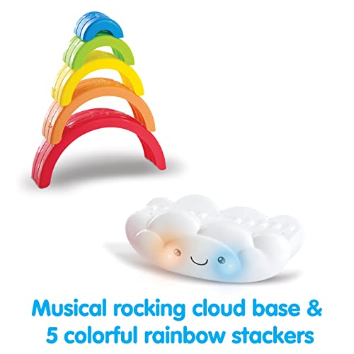 Snapklik.com : Musical Stack & Learn Rainbow - Stacking Activity Toy ...
