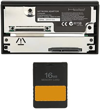 Amazon.com: PS2 Network Adapter Set with McBoot Memory Card 16MB, SATA ...