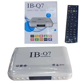 IB-Q7 DVB S2 Digital Satellite Receiver with Full HD 1080p for Free-to ...