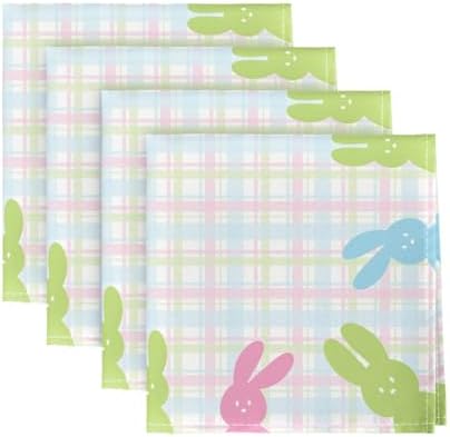 Amazon.com: Horaldaily Spring Summer Cloth Napkins 18 x 18 Inch, Easter ...