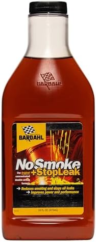 Amazon.com: Bardahl 2117 NoSmoke + StopLeak Motor Oil Additive ...