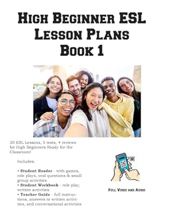 Buy High Beginner ESL Lesson Plans Book 1 Book Online at Low Prices in ...