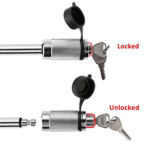Snapklik.com : LIBERRWAY Hitch Pin Lock Hitch Lock 5/8 Trailer Lock ...