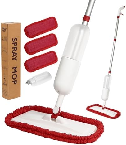 Microfibre Floor Spray Mop Dry Wet Mop Kitchen Floor Cleaning 360 ...