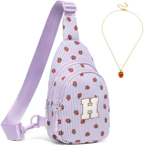 Amazon.com | I IHAYNER Small Initial Sling Bag for Gilrs Christmas ...