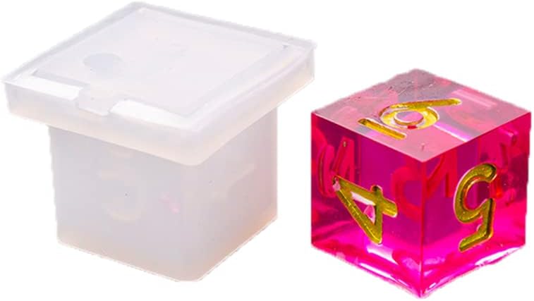 Amazon.com: Epoxy Resin Casting Kit - Standard & Polyhedral Dice Molds ...
