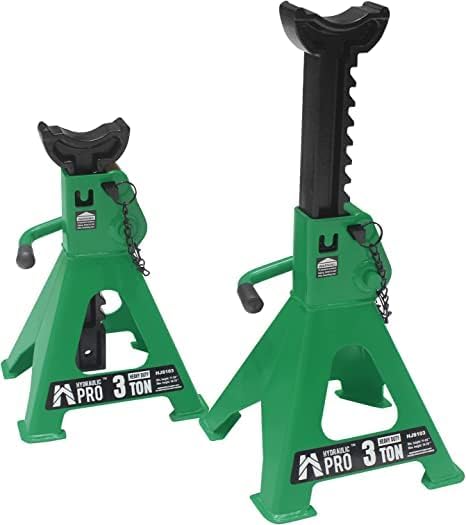 Amazon.com: Hydraulic PRO Jack Stands 3 ton, Car Jack Stand with Double ...