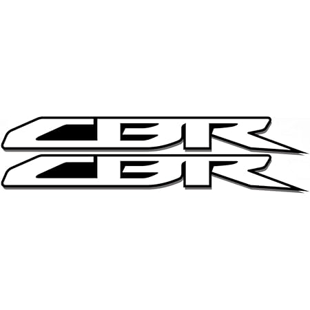 Amazon.com: CBR Decal Sticker CBR Fairing Decal Reflective Silver CBR ...