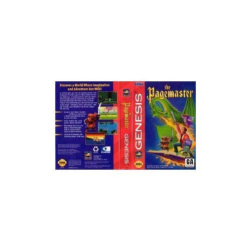 Amazon.com: The Pagemaster - Sega Genesis : Video Games