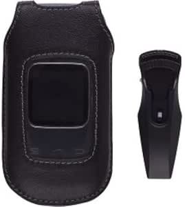 Amazon.com: Wireless Solutions Clam-Shell Leather Case for Pantech ...