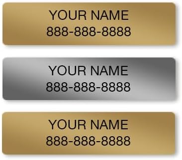 Amazon.com : Personalized Golf Club ID Labels Customizable (36pcs ...