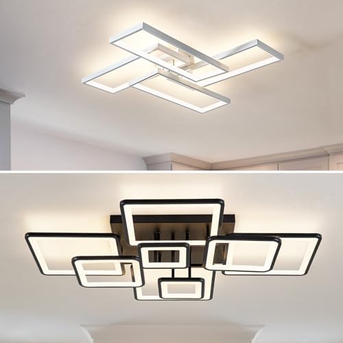 Shine LUEST Modern LED Ceiling Light Fixture Flush Mount Ceiling Light ...