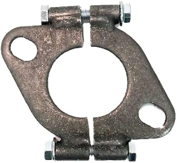 Amazon.com: 2" inch Exhaust Flange Flat Oval Split Repair Replacement ...