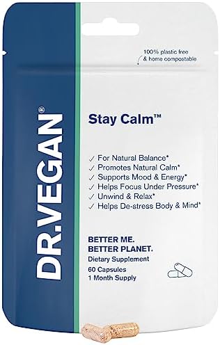 Amazon.com: DR.VEGAN Stay Calm Stress Relief Supplement, Anxiousness ...