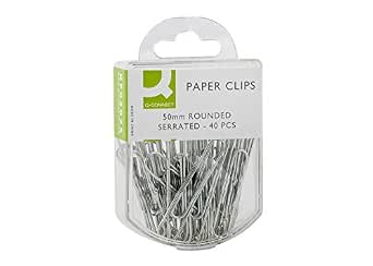Connect Paper Clips 50 mm 40 pieces : Amazon.in: Office Products