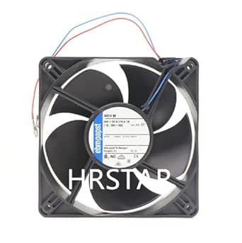 Original New ebmpapst 4414M Axial Fan DC 24V 0.20A 4.8W 120X120X38mm Cooling Fan 2wire Aluminum ...